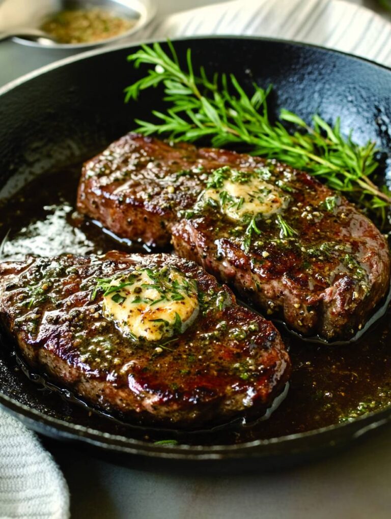 Classic New York Strip Steaks - Lady Recipes