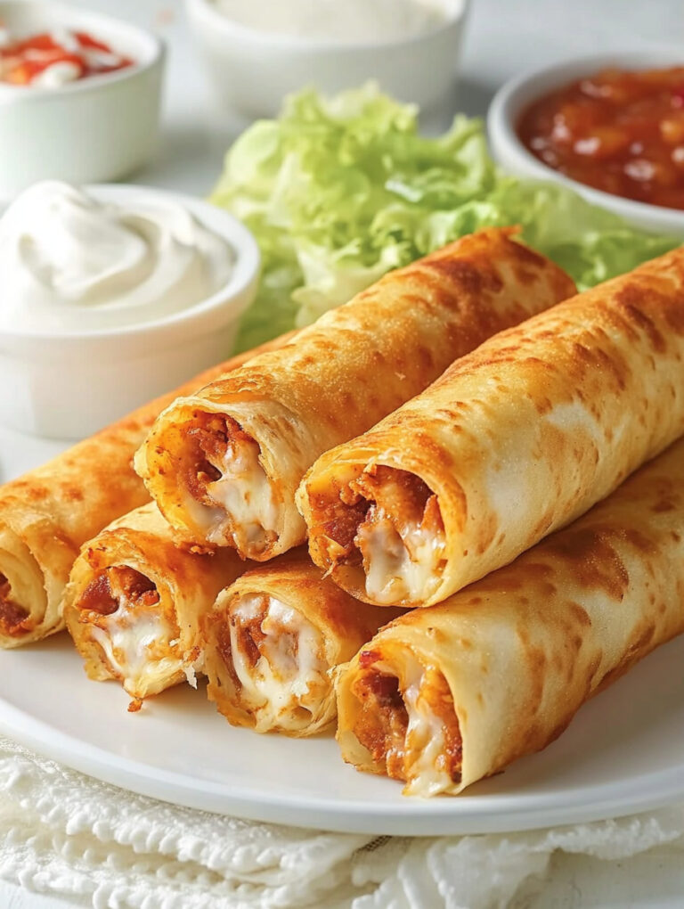 Chicken Taquitos - Lady Recipes
