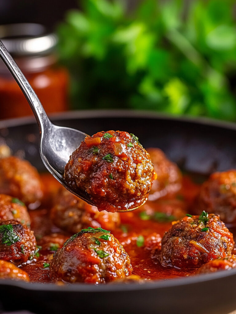 Classic Italian Meatballs - Lady Recipes