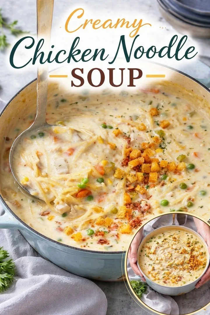 Creamy Chicken Noodle Soup