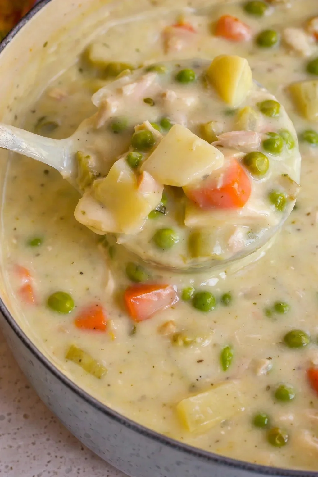 Creamy Chicken Pot Pie Soup