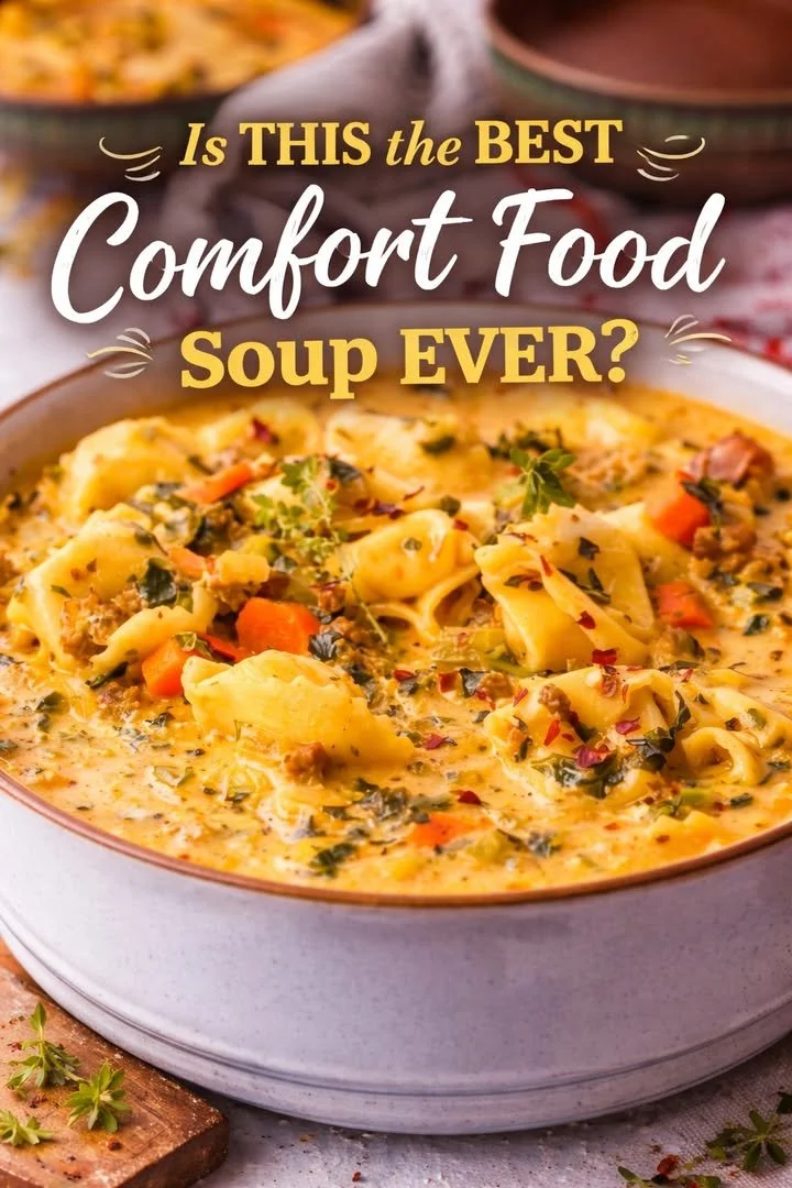 Creamy Tortellini Soup