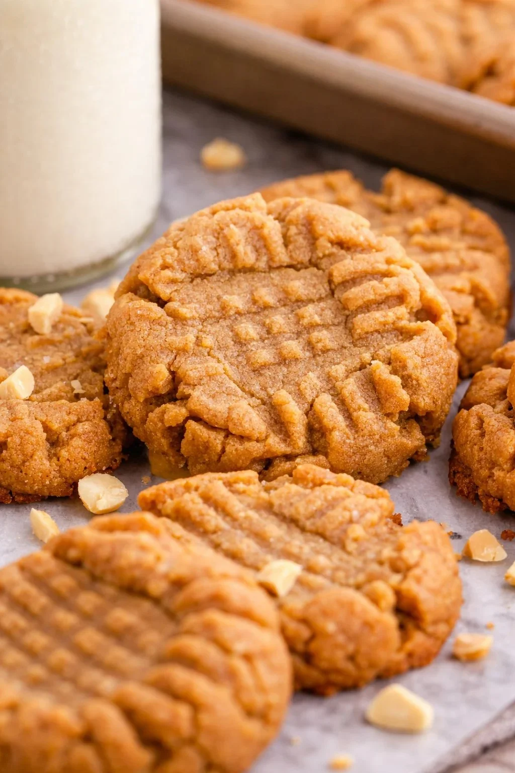Four Ingredient Peanut Butter Cookies