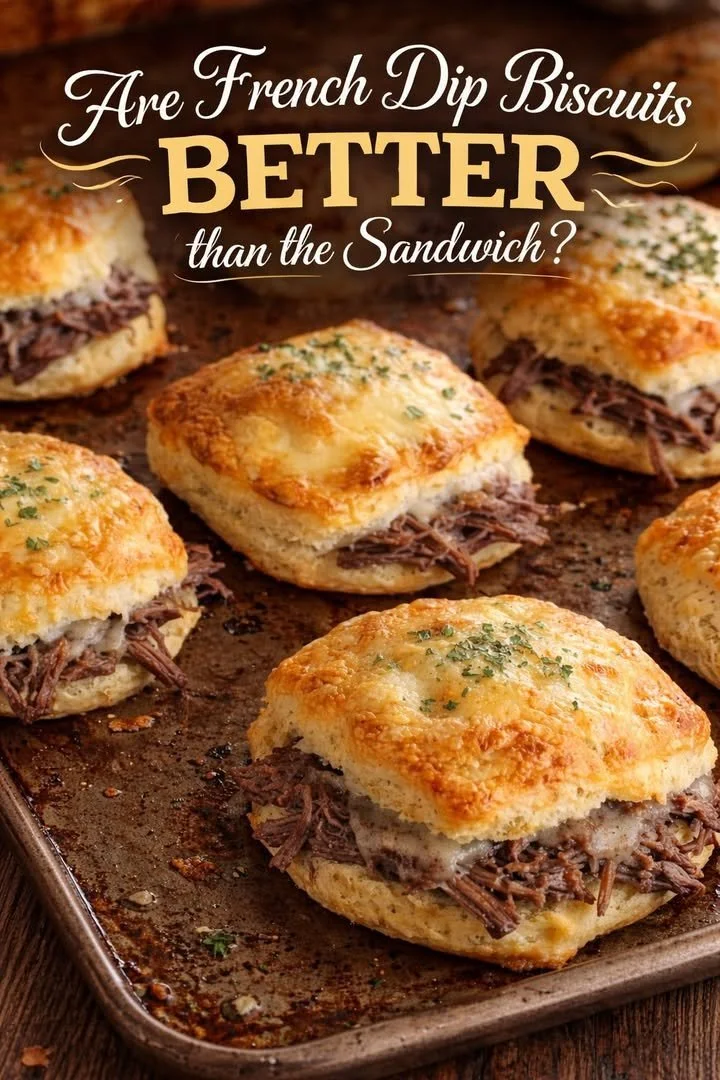 French Bistro Biscuits with Au Jus