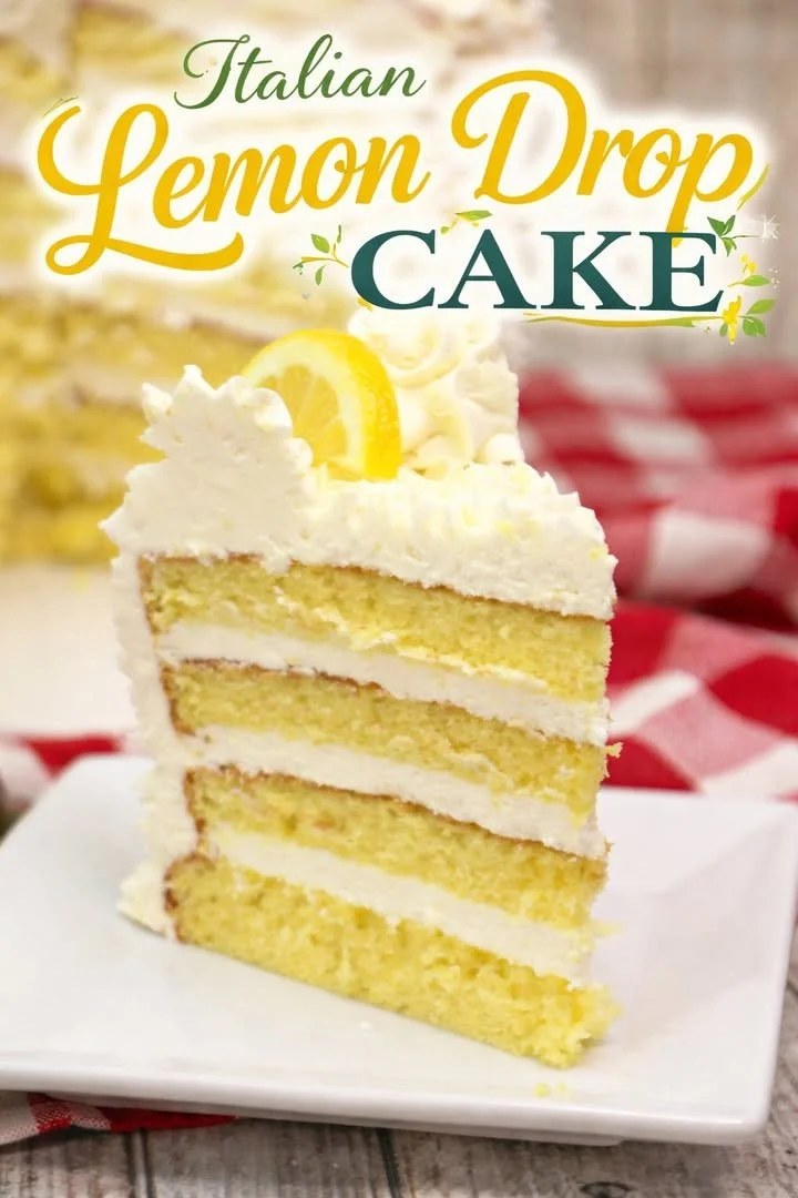 Italian Lemon Drop Cake